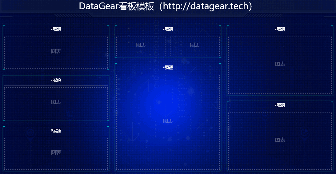 gitee.com/DataGearDashboardTemplate: 静态大屏HTML模板，可作为看板模板导入DataGear数据可视化分析平台，制作大屏展示数据可视化看板 ...